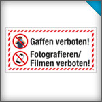 Absperr- und Hinweisbanner - Schilder online kaufen | Warnschilder, H