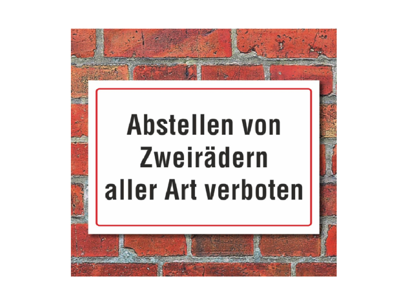 Verbotsschilder - Schilder online kaufen | Warnschilder, Hinweisschil